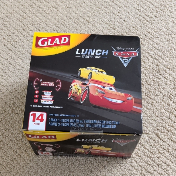 Kitchen | Glad Disney Pixar Cars Lunch Variety Pack | Poshmark